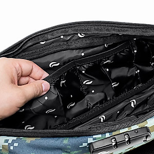Skunk Sling Smell Proof Bag w/Combo Lock (Black)