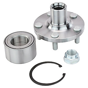 TRQ Wheel Bearing and Hub Front pair for Matrix Celica Corolla
