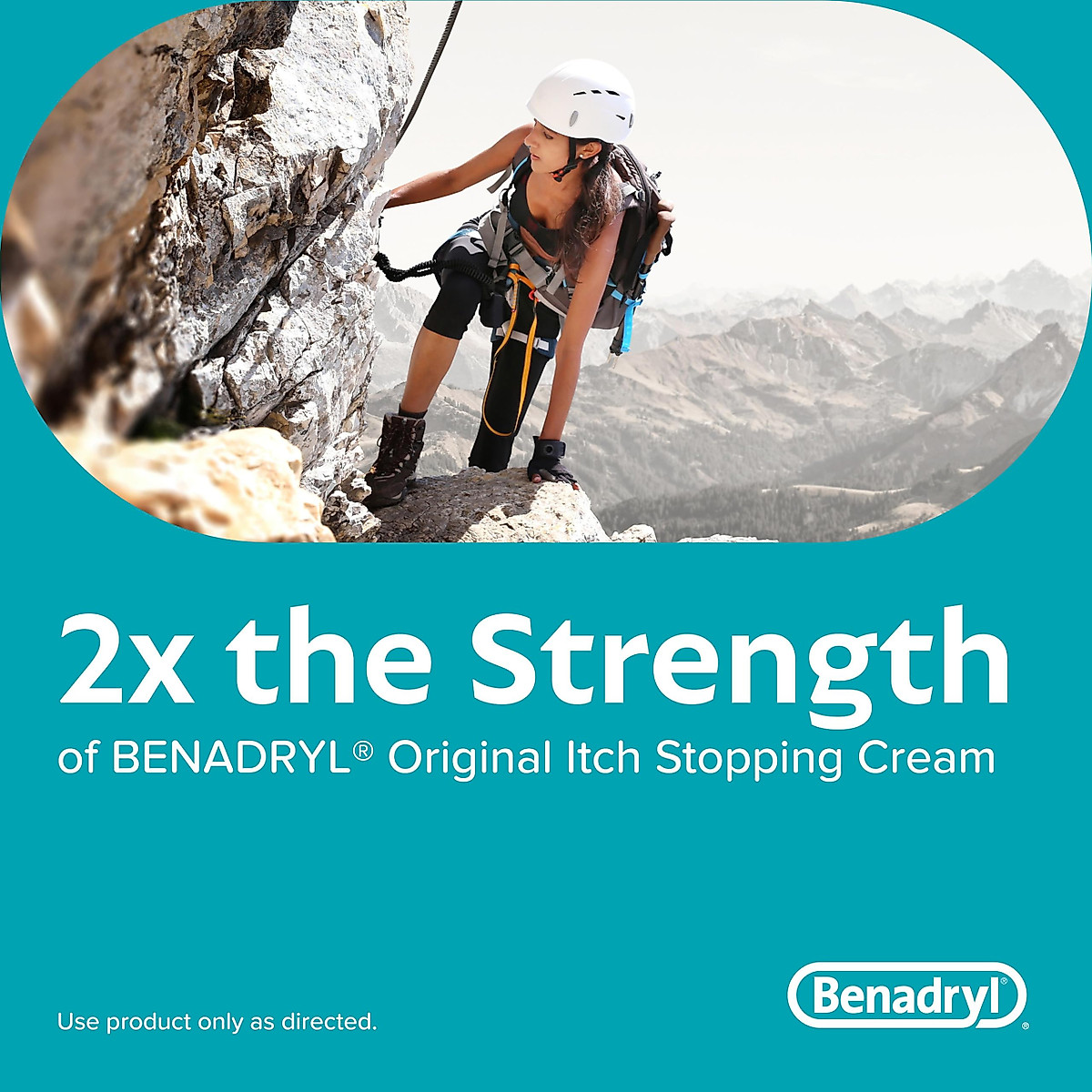 Benadryl Extra Strength Itch Stopping Anti-Itch Cream with Histamine Blocker, Diphenhydramine HCl Topical Analgesic & Zinc Acetate Skin Protectant for Relief from Most Outdoor Itches, 1 oz