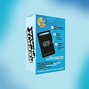 Keep it Playa Party Drinking Card Game for Adults, 100 Entertaining Cards, Perfect for Girls Night and Game Night