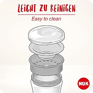 NUK Magic Cup Learning Cup 8+ Months 230 ml Leak-proof 360° Drinking Rim BPA-Free Blue