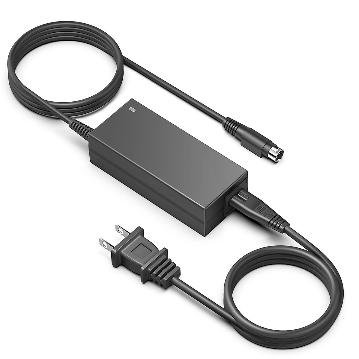 HKY 24V 3-Pin AC Adapter Replacement for EPSON M235A TM-T88II TM-88III POS Printer Power Supply Cord