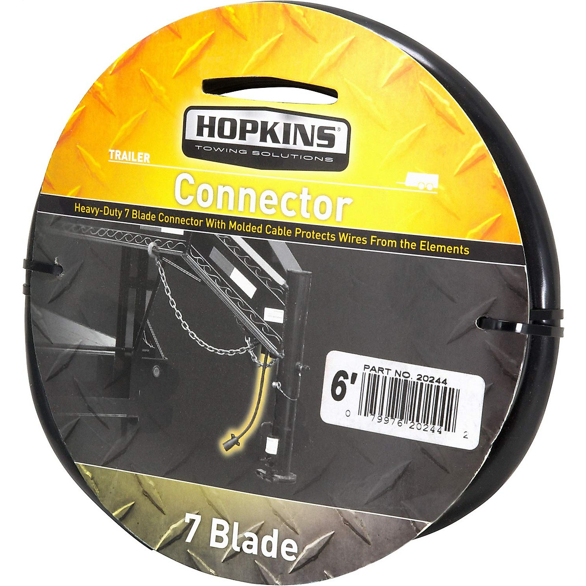 Hopkins 20244 6' 7 RV Blade Molded Trailer Cable
