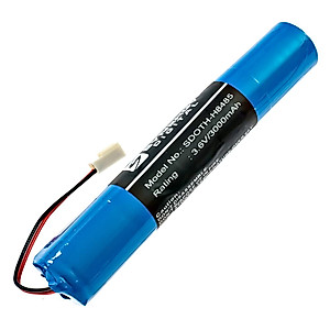 Synergy Digital Equipment Battery, Works with Inficon A19267-460015-LSG Equipment, (Ni-MH, 3.6V, 3000mAh), Compatible with Inficon 712-700-G1, A19267-460015-LSG, EAC-460015-003 Battery