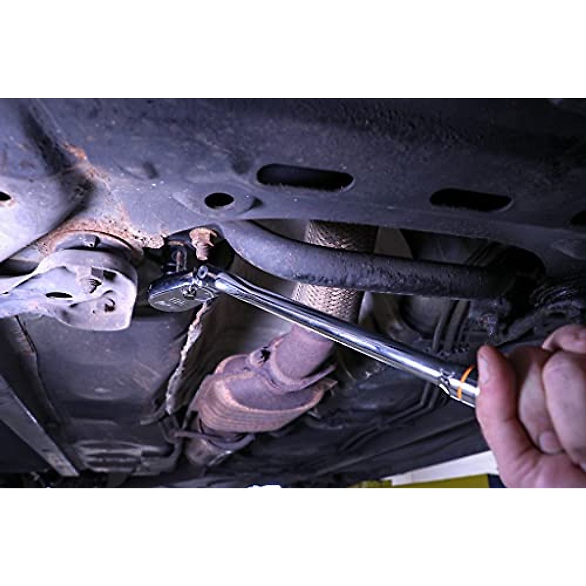 GEARWRENCH 4 Piece 1/4", 3/8" & 1/2" Drive 90 Tooth Full Polish Flex-Head RATCHET Set - 81230T, Multicolored