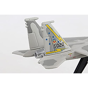 Daron Postage Stamp F-15 Eagle 5th Fighter Interceptor Sqn. 1/150 Scale, Gray