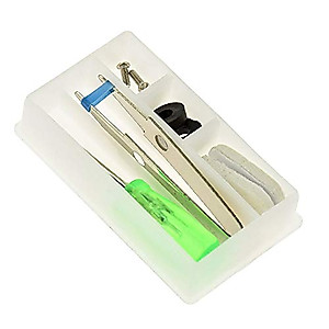 12pc Compact Eye Glasses Repair Kit Case For Fixing All Kinds Of Glasses