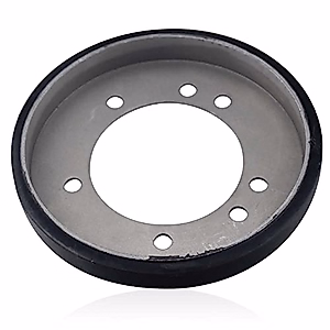 7600135YP 04743700 7053103 09475300 Friction Wheel & Brake Liner Compatible with Ariens MTD Lawn Mower and snowblowers,Replacement 7057423, 00300300, 00170800,1720859,AM122115 (OD 6" ID 5-1/8")