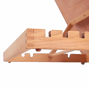 Falling in Art Large 5-Position Wood Drafting Table Easel Drawing and Sketching Board, 23 2/9 Inches by 16 1/2 Inches