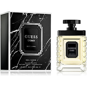 GUESS UOMO Eau de Toilette, 3.4 Fl Oz