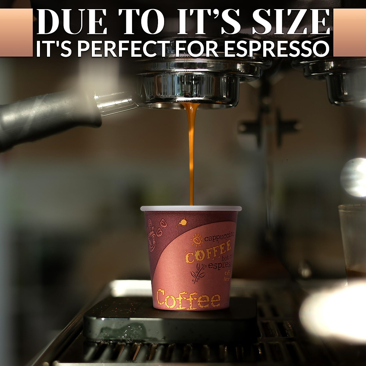 3 Oz Disposable Espresso Cups for Hot Drinks - 200Pcs Paper Espresso Cups for Party Cups Disposable Coffee Shots Cups for Wedding Travel Cup - Hot Coffee Cups for Espresso Cup Set Small Paper Cups