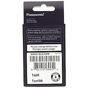 Panasonic DMW-BLG10 Lithium-Ion Battery Pack (Black)
