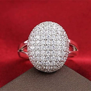 KILAN S925 Silver Jewelry Vampire Twilight Bella Ring Engagement Wedding Ring (7)