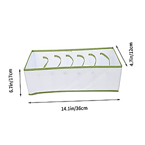 Levemolo Pants Storage Box Portable Clothes Closet Basket Divider Organizer Sock Drawer Organizer Underwear Drawer Vanity Drawer Folding Storage Box Jeans Drawer Organizer T Shirt Organizer