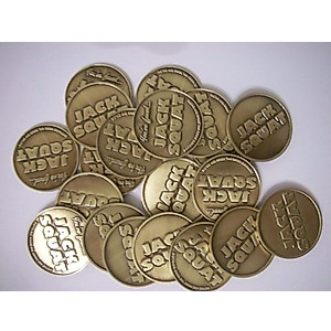 25 Jack Squat Geocoins Geotokens