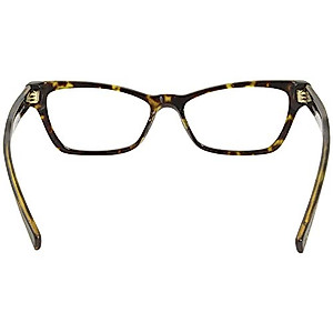 Versace 3275 108 Eyeglasses Women's Dark Havana Full Rim Optical Frame 51mm