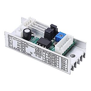 YYQTGG Stepper Motor Driver Module, Stepper Motor Driver Lightweight Long Service Life High Integration Level Small Size Foolproof for Accurate Devices