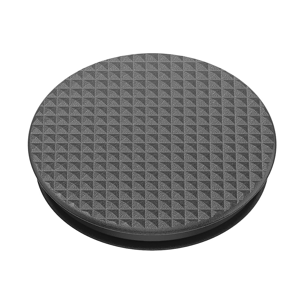 PopSockets Phone Grip with Expanding Kickstand, Simple PopGrip - Knurled Black