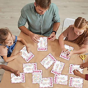 chiazllta 30 Players Valentine’s Day Party Games for Adults Valentines Classroom Trivia Game Favors Love Song Guessing Sing Me a Picture Valentines Party Activity for Large Groups Coworkers