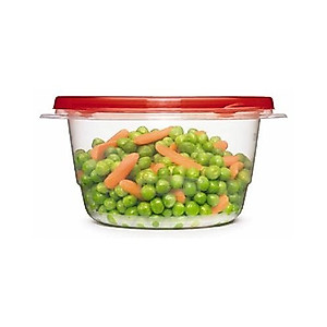 Rubbermaid 7F52RETCHIL 4 Piece 3.5 Cup Round Take Along Container