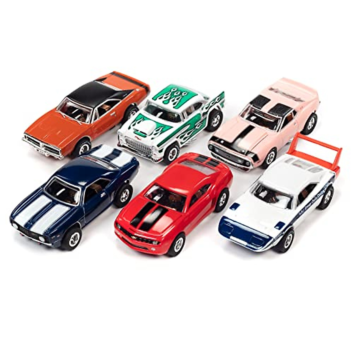 Auto World Xtraction R35 2010 Chevrolet Camaro Red HO Scale Slot Car