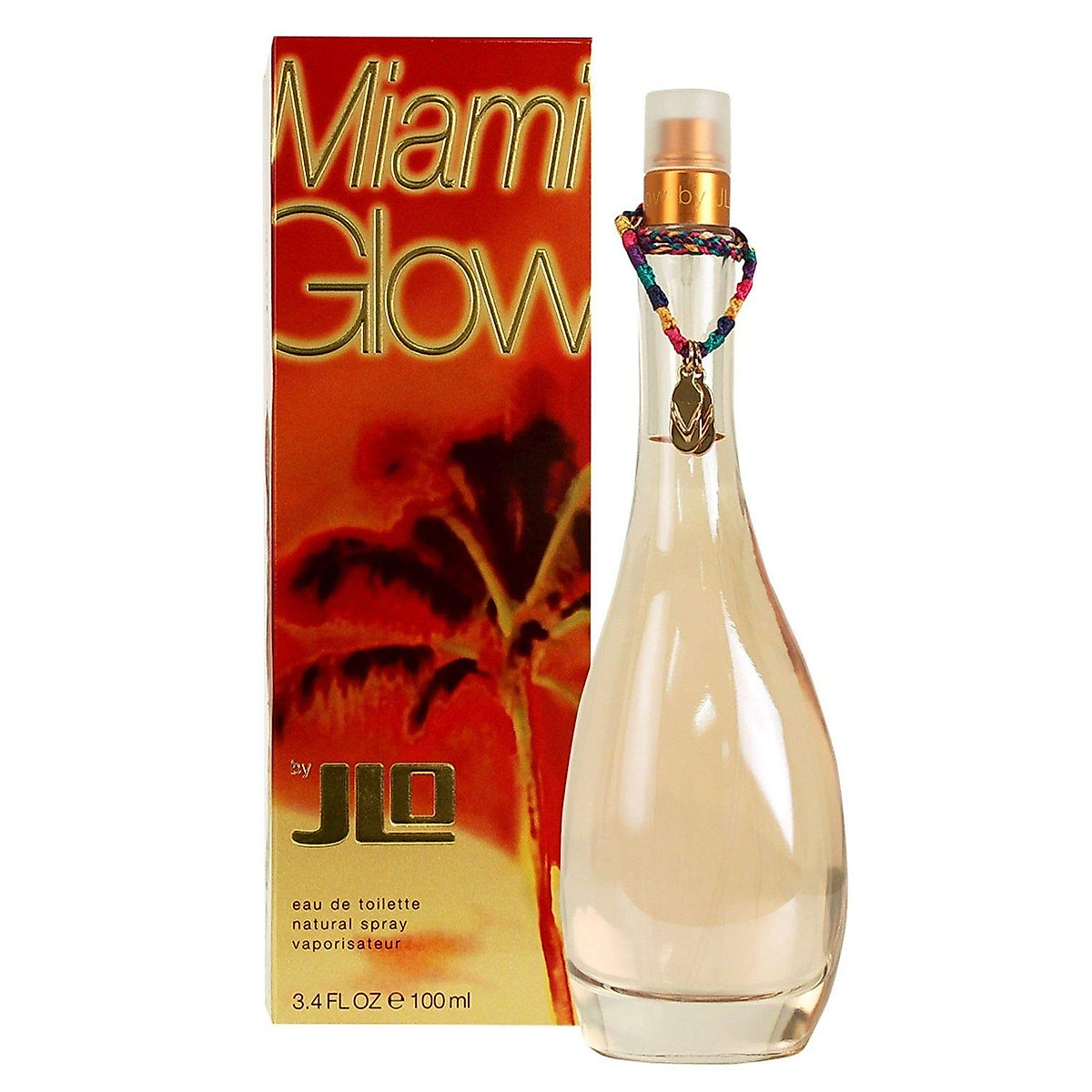 MIAMI GLOW BY JENNIFER LOPEZ 3.4 FL.OZ. EDT SPRAY FOR WOMEN. DESIGNER:JENNIFER LOPEZ