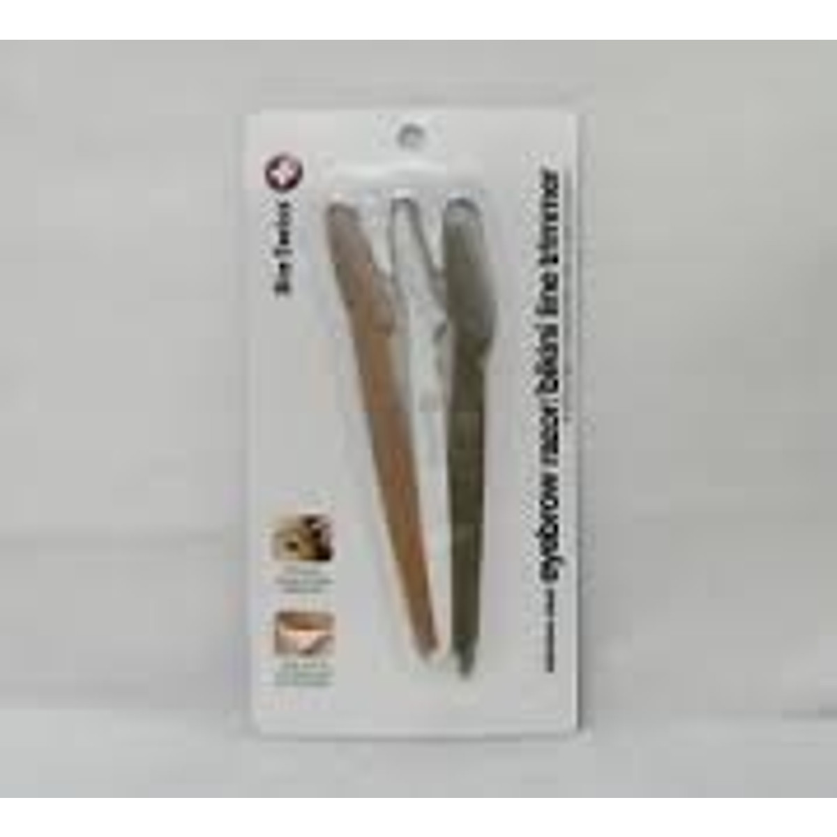 BioSwiss Eyebrow Razor Bikini Line Trimmer 3 Pack