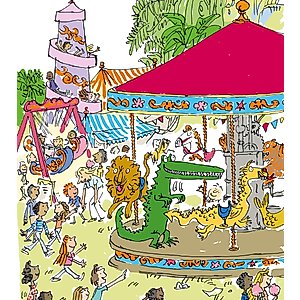 Roald Dahl Official Enormous Crocodile Birthday Card, Multi Colour, Birthday Card