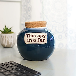 Cottage Creek Therapy in a Jar Piggy Bank, Feelings Jar, Office Candy Jar, Therapy Gifts