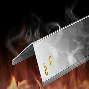 LS'BABQ 7635 15.3 Inch Flavorizer Bars for Weber Spirit 200 Series Gas Grills, Spirit E210, S210, E220, S220 Gas Grills with Front Control Knobs, Weber 7635 Gas Grills, Set of 3/15.3" x 3.5" x 2.5"