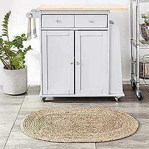 LR Resources Jute LR50135-NAT2030 Natural Rectangle 2 X 3 ft Indoor Area Rug, 2' x 3',