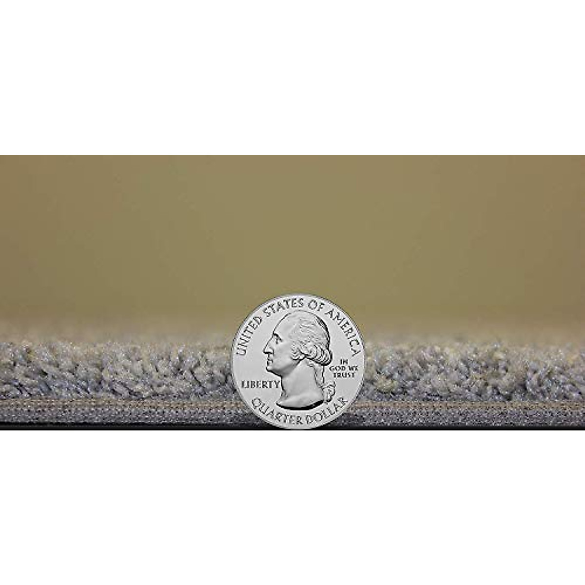 KOECKRITZ Custom Sized Area Rug (Color: Pewter Gray). You Measure The Space, and We'll Custom Cut Your Rug to Fit