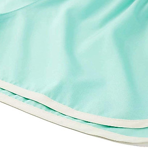 Sdeycui Women's Shorts Casual Summer Yoga Workout Shorts Loose Comfy Drawstring Jogging Shorts for Women with Pockets(Green, L)