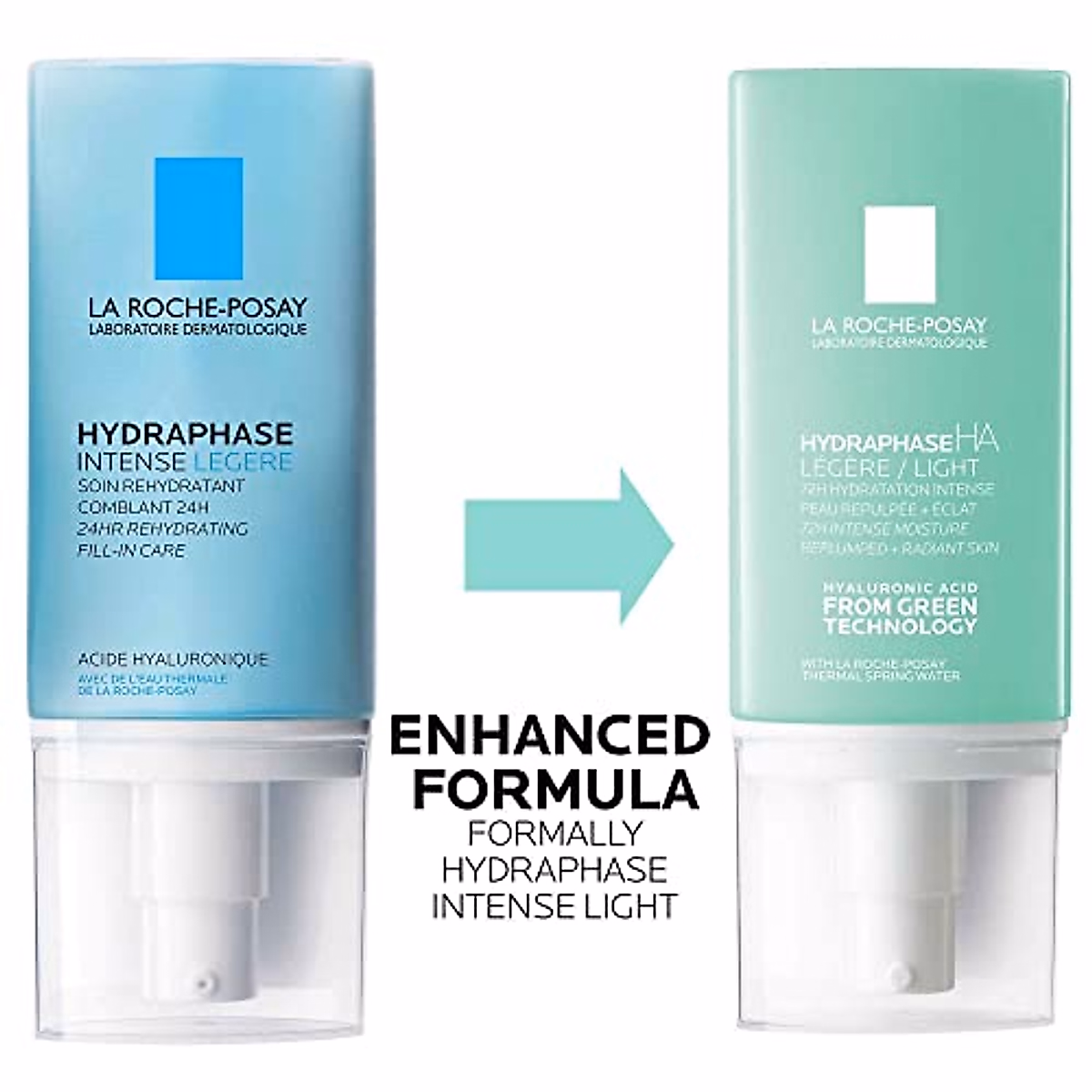 La Roche-Posay HydraphaseHA Light Face Moisturizer, Hyaluronic Acid Face Moisturizer with 72HR Hydration, Oil Free & Non-Comedogenic, 50 ML , 1.69 fl. oz.