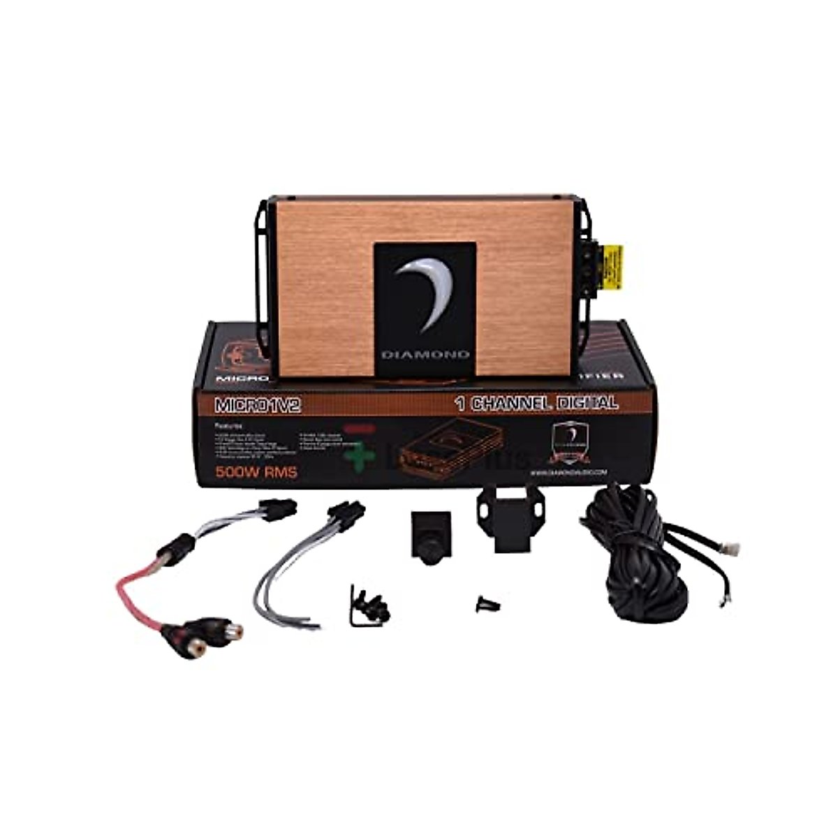 Diamond Audio MICRO1V2 Monoblock 500W RMS Class D Amplifier