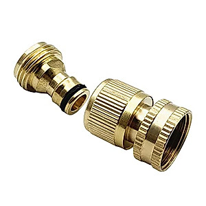 loensy Water Garden Hose Connector Quick Disconnect for Garden Hose Pressure Washer