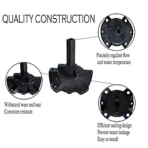 ALITZ Replacement Shower Faucet Cartridge Compatible with Kohler PART GP71969 VALVE MIXER KIT/Compatible for Kohler Models 151001 and 15102 Square plastic stems and O-ring and lubricant included.