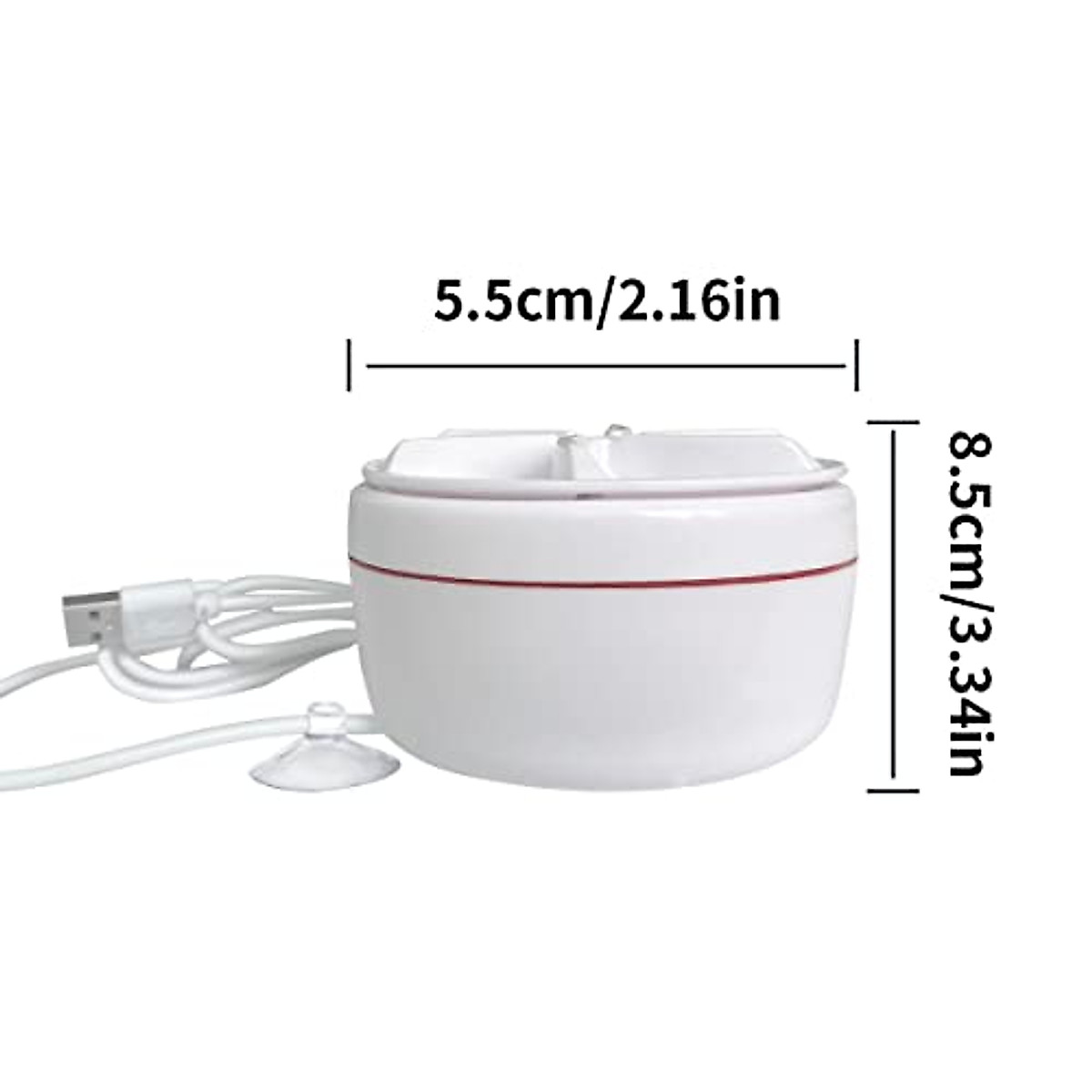 Portable Mini Washing Machine,Portable Turbo Washer With USB, Mini Washing Machine to Clean Sock Underwear and Small Rags, Suitable for Home,Travel, RV, Apartment