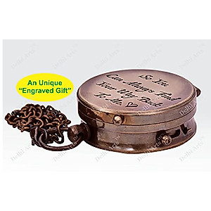 So You Can Always Find Your Way Back to Me/Personalized Compass/Anniversary giftfor him/her. Luxury Gift