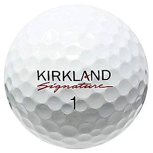 Kirkland Signature Golf Ball Mix - 12 Near Mint Quality Used Kirkland Golf Balls (AAAA Signature Ksig 3-Piece 4-Piece Golfballs), White, One Size (12GNBX-Kirkland-2), 12 count (Pack of 1)