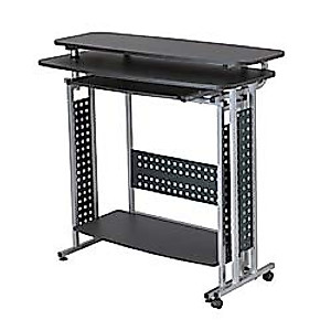 Safco Scoot Desk, Black