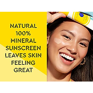 Bliss Block Star Tinted Face Sunscreen SPF 30-1.4 fl oz. - 100% Mineral Broad Spectrum Sunscreen With Zinc Oxide & Titanium Dioxide - Non Greasy Invisible finish