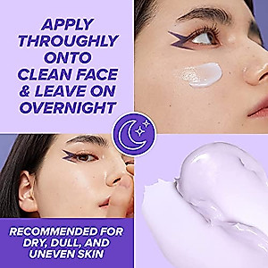 I DEW CARE Power Plug I Natural Retinol Alternative Bakuchiol Firming Night Cream + Peel Lit Citric Acid Peel Pads Bundle