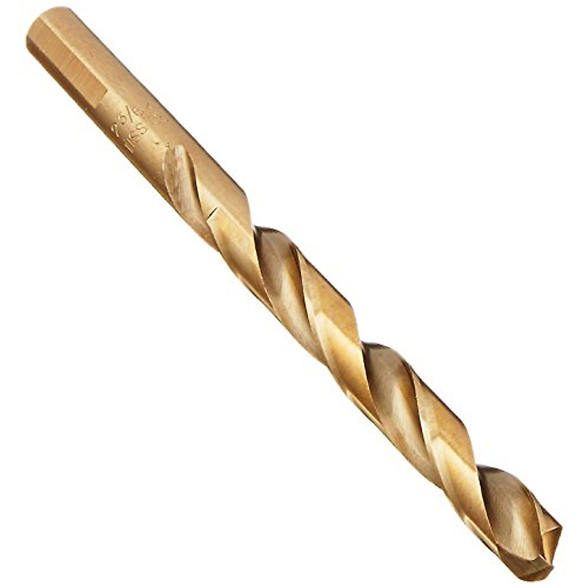 BOSCH CO2150 1-Piece 23/64 In. x 4-7/8 In. Cobalt Metal Drill Bit for Drilling Applications in Light-Gauge Metal, High-Carbon Steel, Aluminum and Ally Steel, Cast Iron, Stainless Steel, Titanium