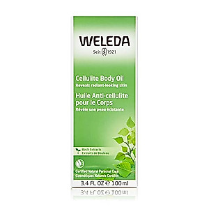 Weleda Birch Cellulite Body Oil 3.4 Fluid Ounce, Plant-Rich Oil with Birch, Rosemary and Jojoba