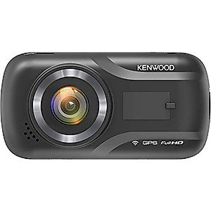 Kenwood DRV-A301W HD Car Dash cam with 2.7" Display, Parking Mode Recording | Built-in GPS | Wireless Link