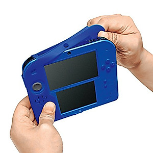 アローン ニンテンドー2DS ケース/カバー シリコンケース ブラック ALG-2DSSCK