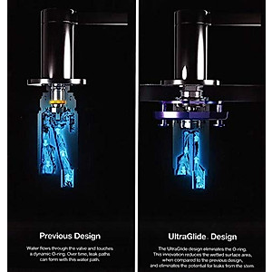 KOHLER GENUINE PART GP1092203 ULTRAGLIDE VALVE (COLD) , Black