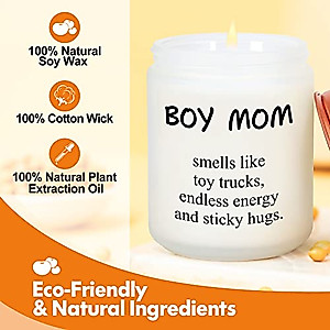 Gifts for Mom, Birthday Gifts for Mom from Daughters or Son, Funny Christmas Gifts for Mom Who Have Everything, Mother's Day Gifts, Christmas Present, Lavender Scented Candles(9oz,White)