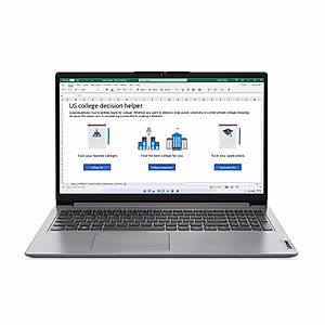 Lenovo IdeaPad 1i - (2023) - Everyday Laptop Computer - Windows 11-15.6" FHD - 4GB Memory - 128GB Storage - Intel Celeron N4500 - Cloud Grey